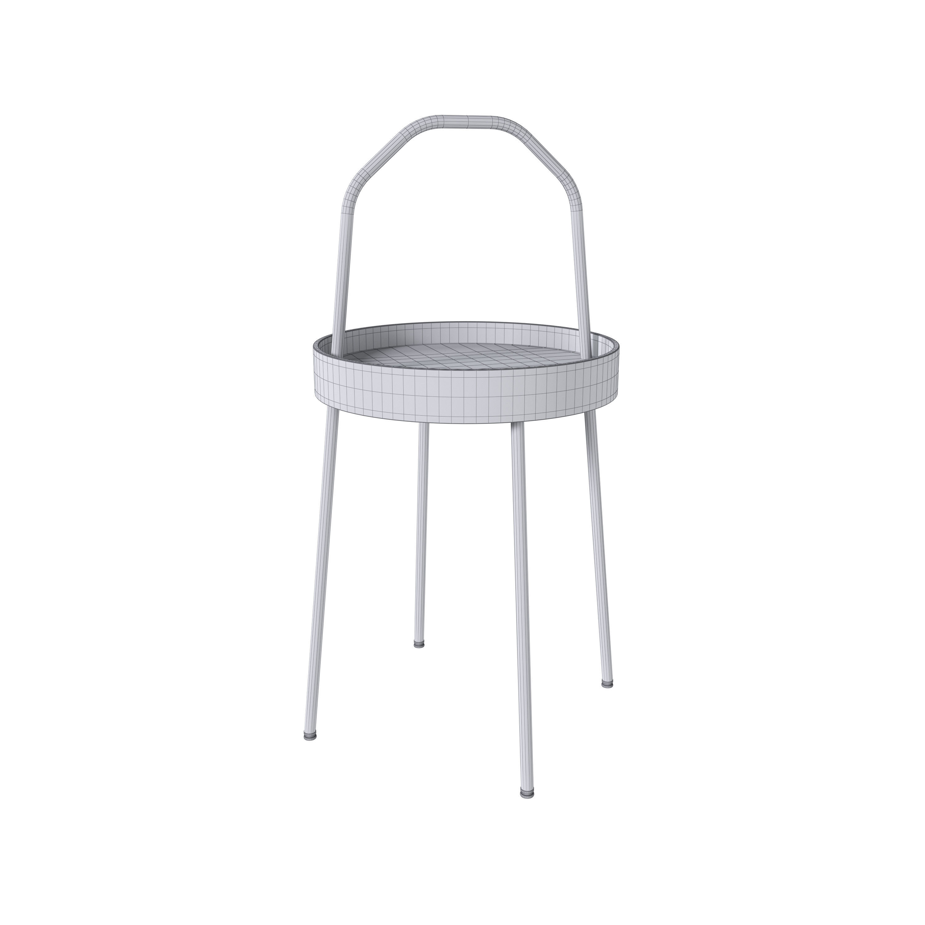 IKEA BURVIK Side Table 3items 3D model | CGTrader