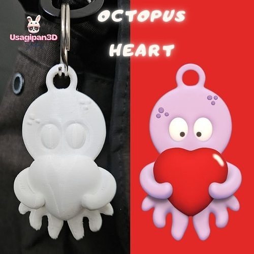 Octopus Heart 3D model 3D printable | CGTrader