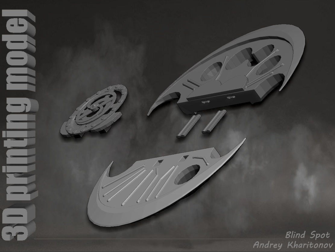 Predator Disk 3D model 3D printable | CGTrader