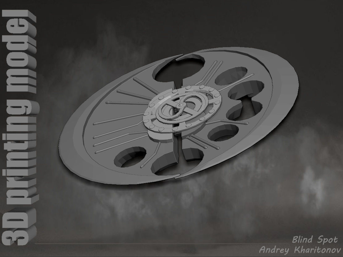 Predator Disk 3D model 3D printable | CGTrader