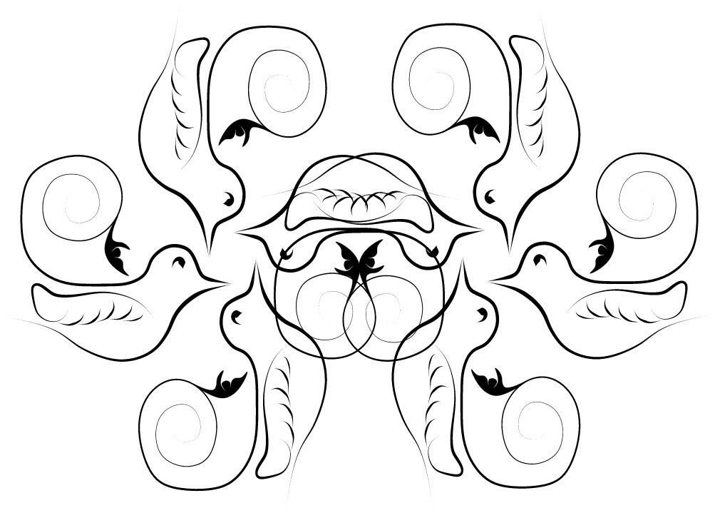 Flourish art 3D model | CGTrader