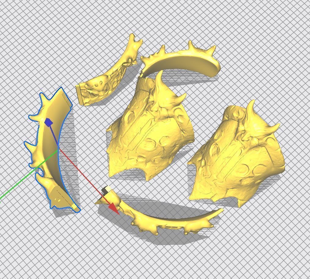 Raphael Devil Form Fantasy Accessories Baldurs Gate 3 3D model 3D ...