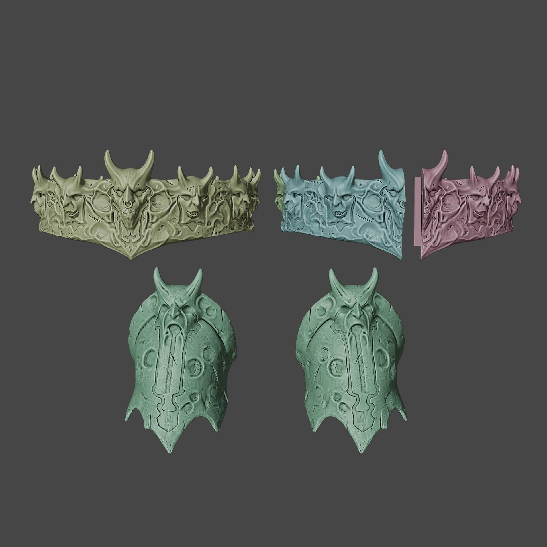 Raphael Devil Form Fantasy Accessories Baldurs Gate 3 3D model 3D ...