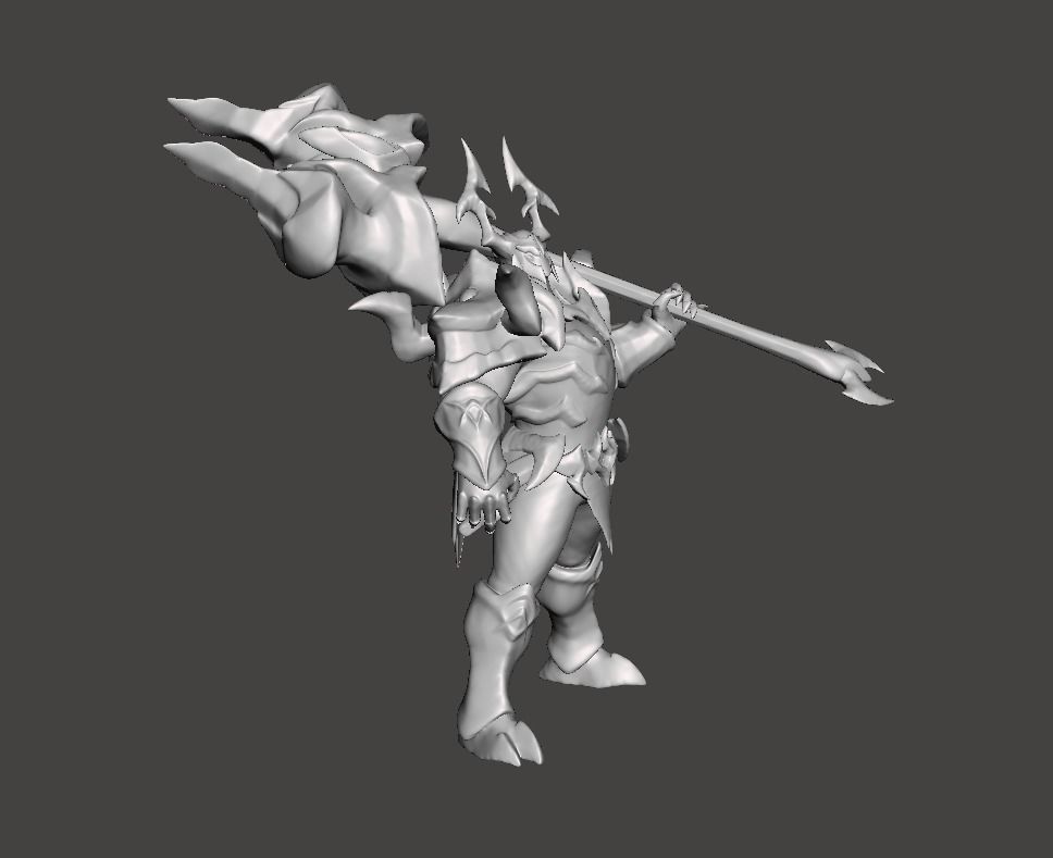 Old God Mordekaiser 3D Model 3D model 3D printable | CGTrader