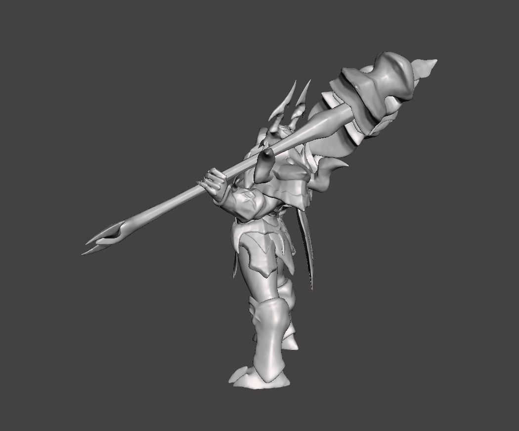 Old God Mordekaiser 3D Model 3D model 3D printable | CGTrader
