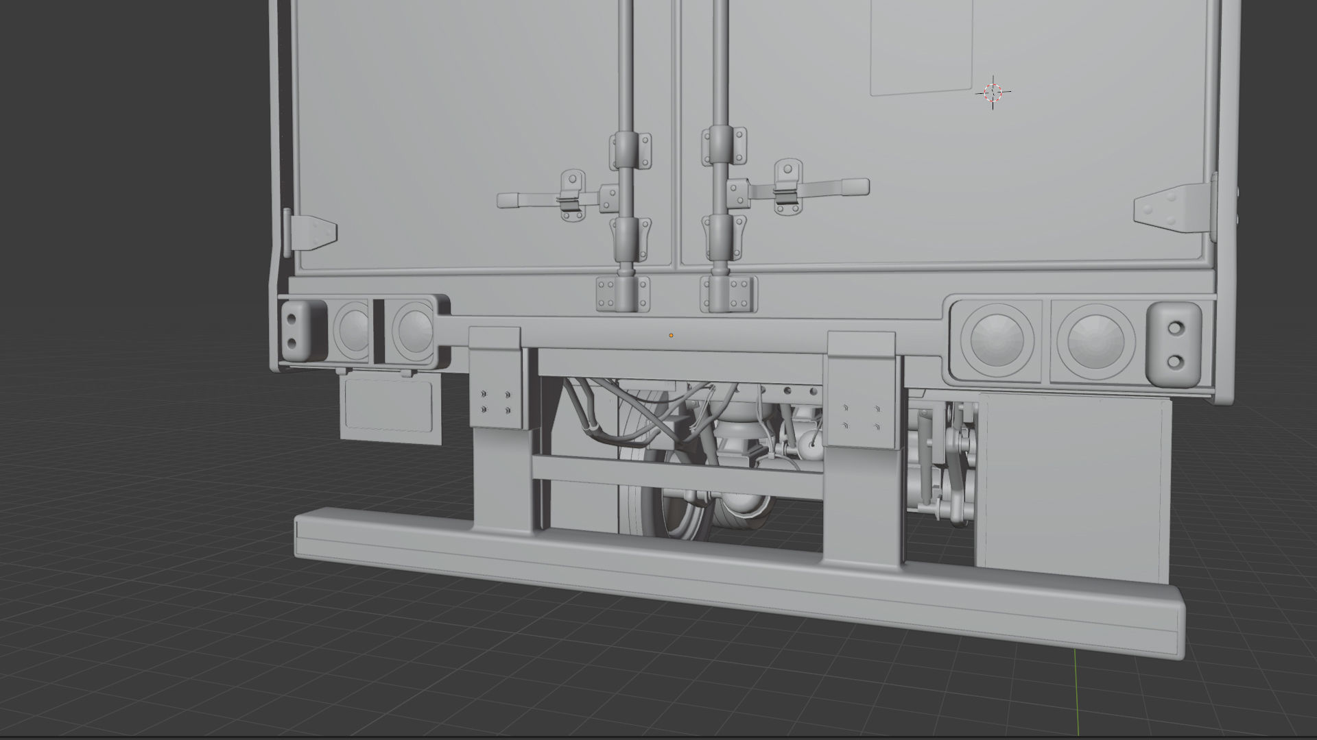Semi Trailer - Great Dane Reefer 3D model | CGTrader