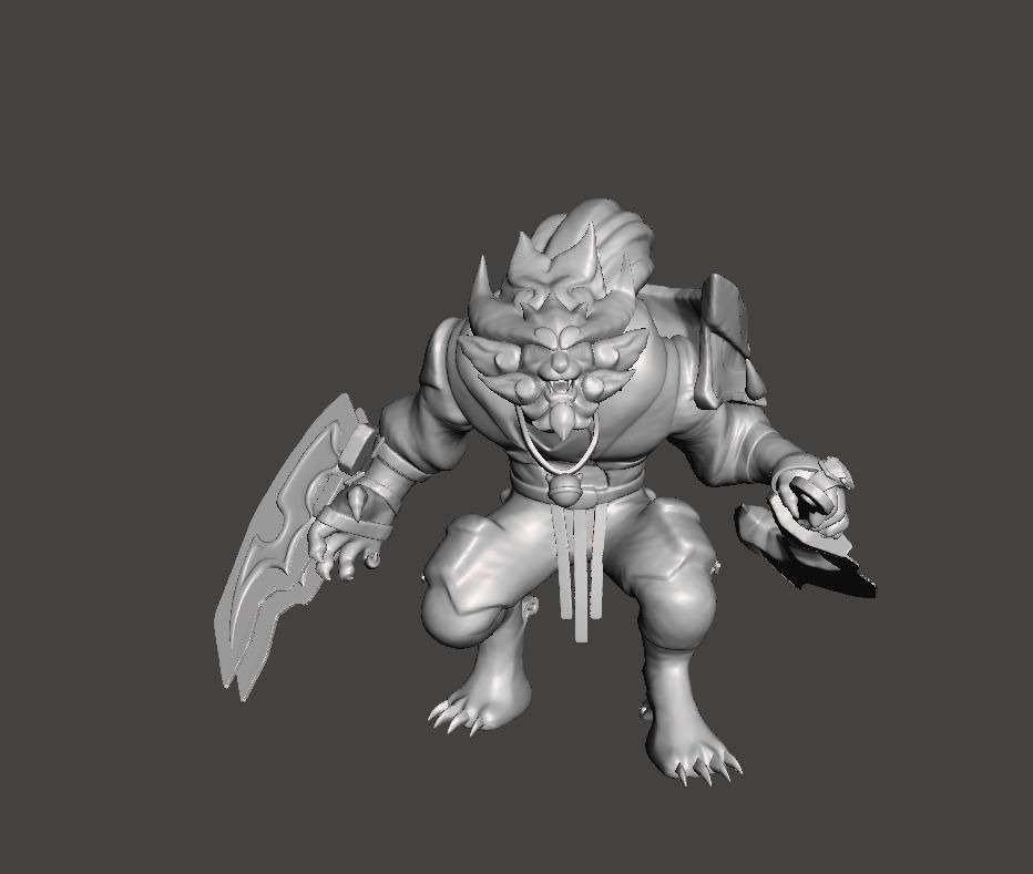 Street Demons Rengar 3D Model 3D model 3D printable | CGTrader