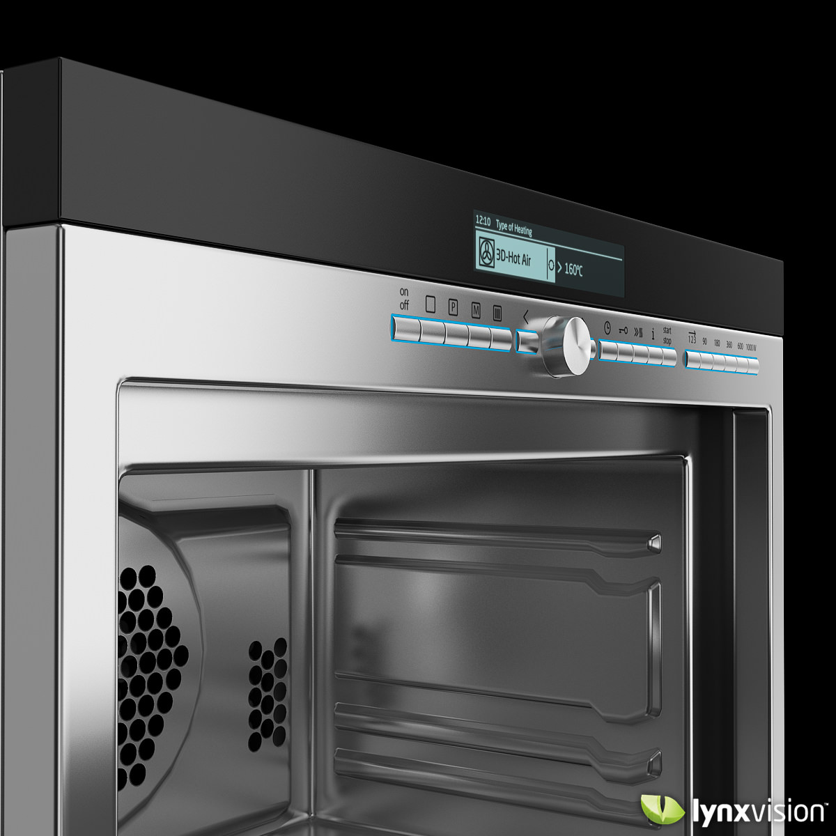 Siemens Multi-Function Microwave Oven 3D Model .max .obj .fbx ...