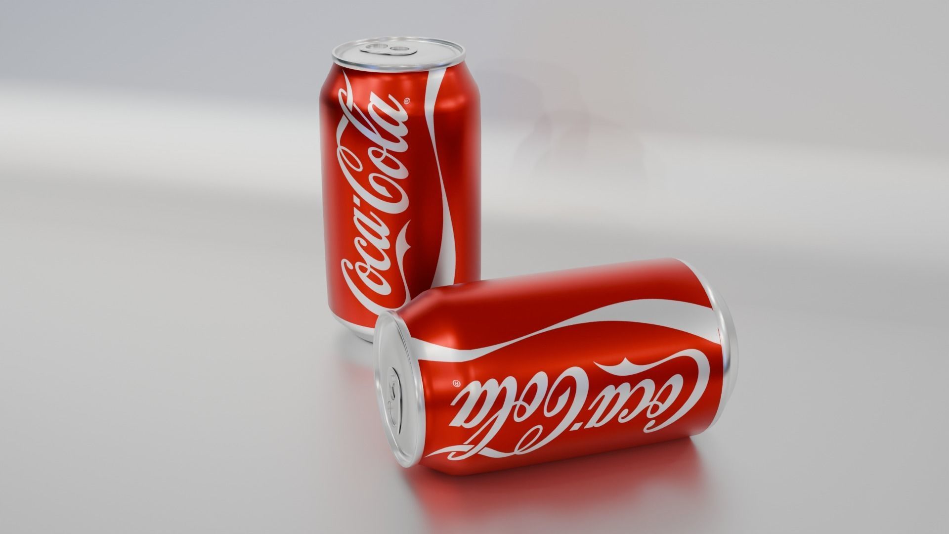 3D model Coke Can 3D Model - Blender Cycles Render VR / AR / low-poly ...