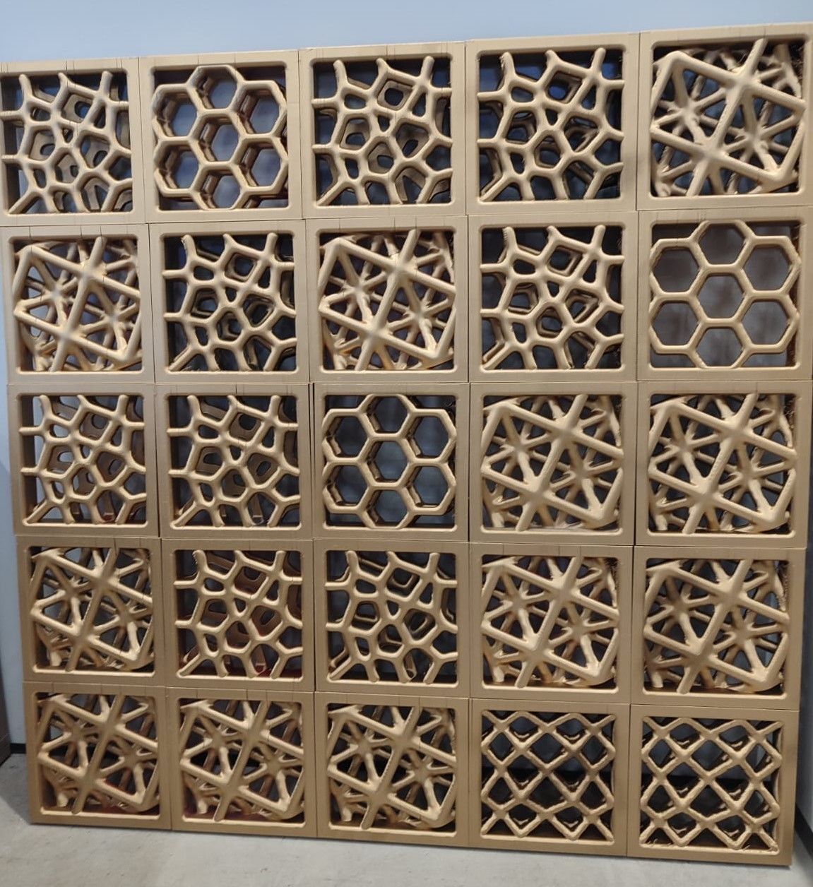 brick wall lattices textures 3d blocks assembly 3D model 3D printable | CGTrader