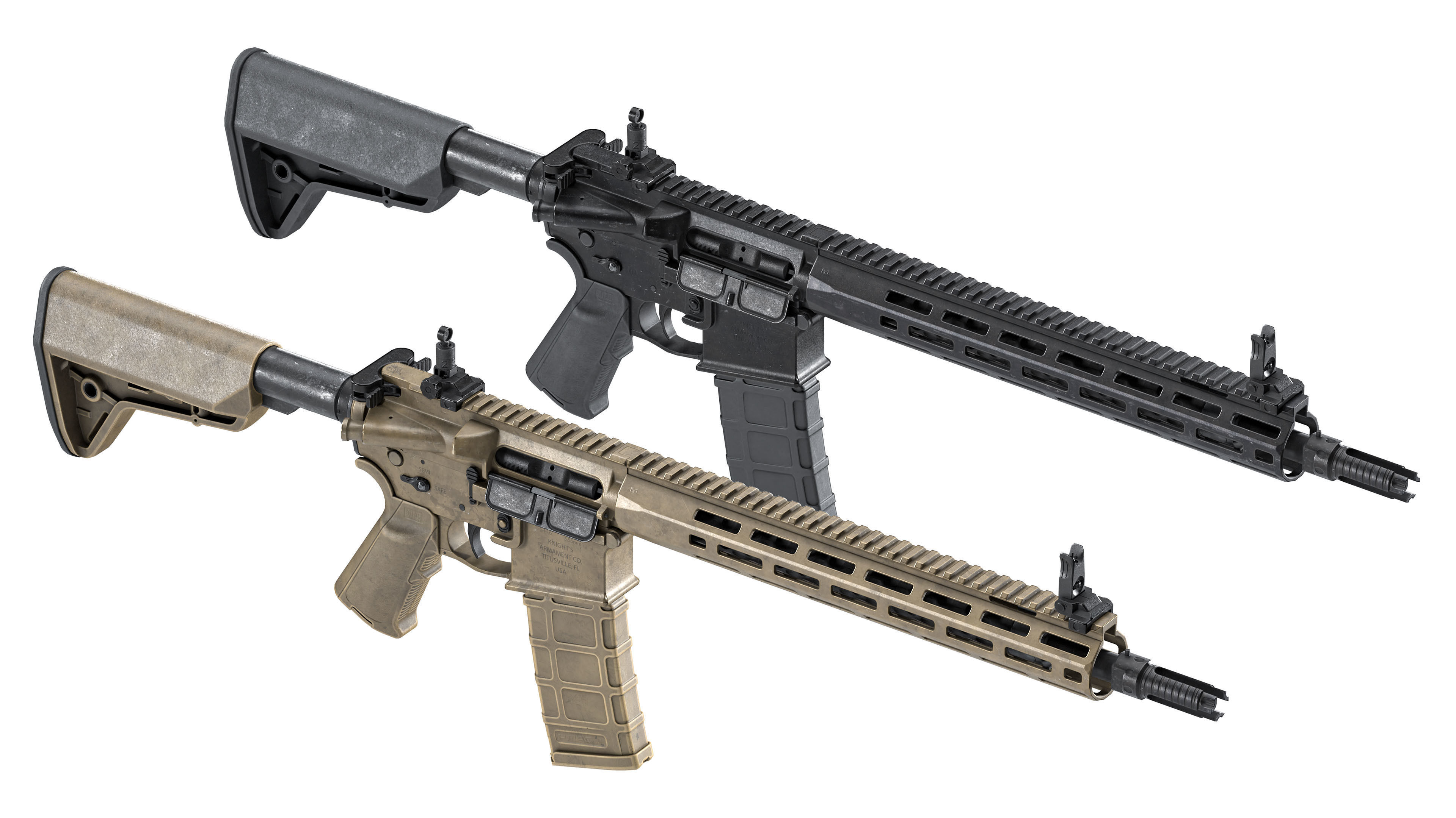 3D model KAC KS-1 RIFLE VR / AR / low-poly | CGTrader