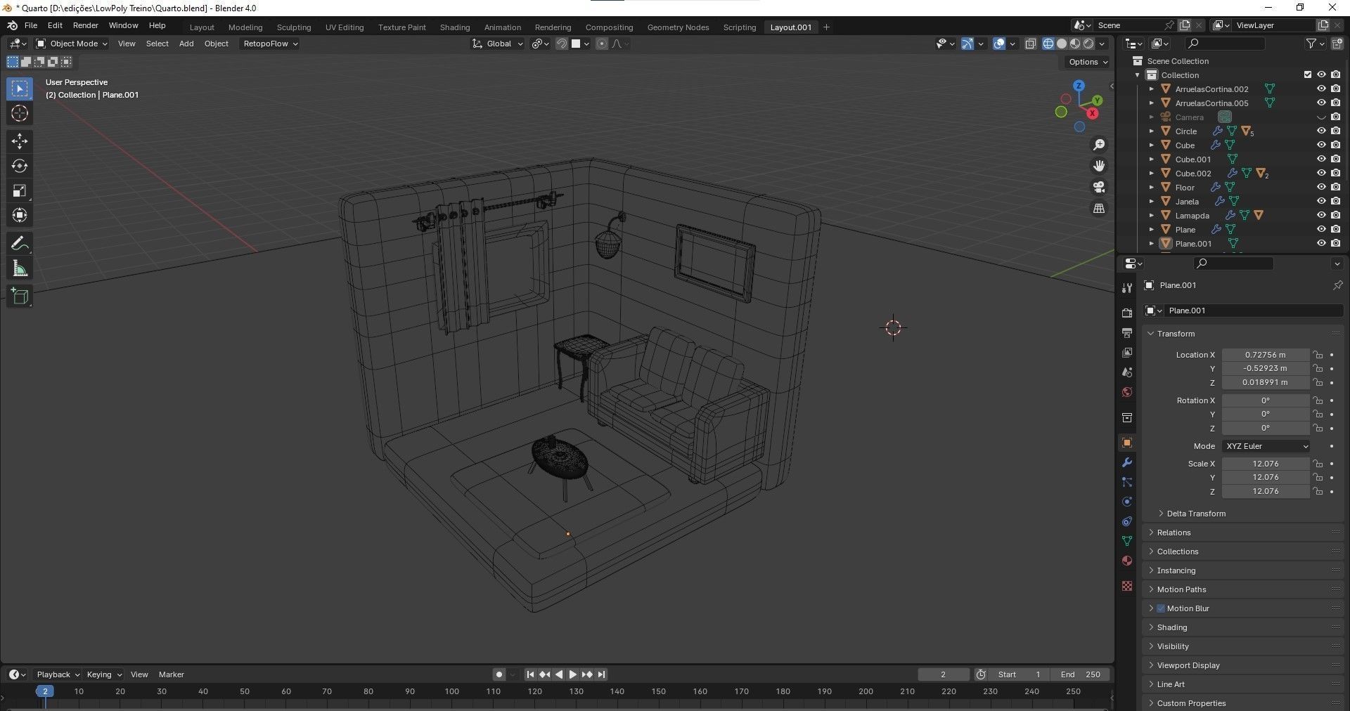 Scene LowPoly free 3D model | CGTrader