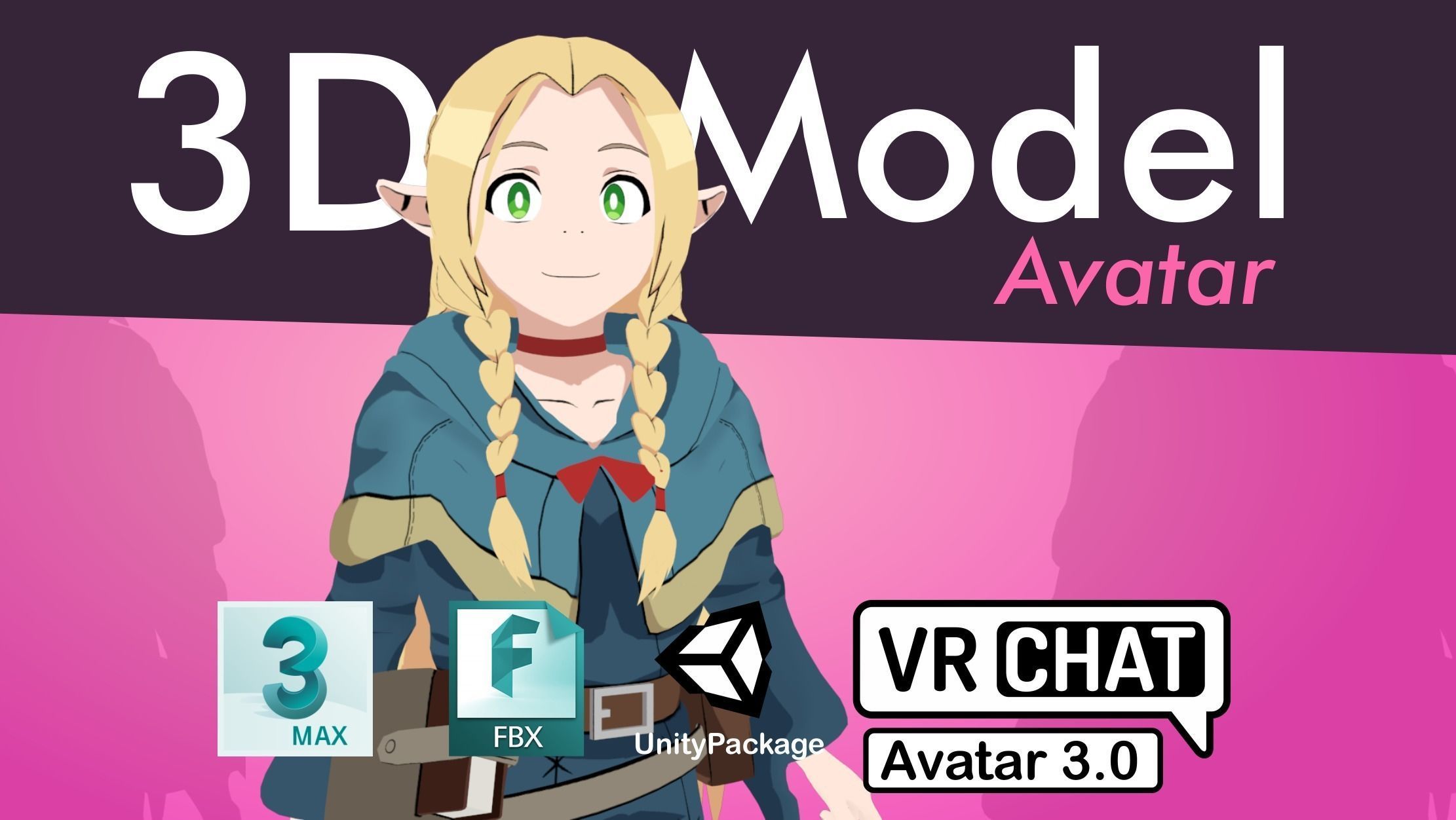 Delicious in dungeon VRChat 3D model | CGTrader