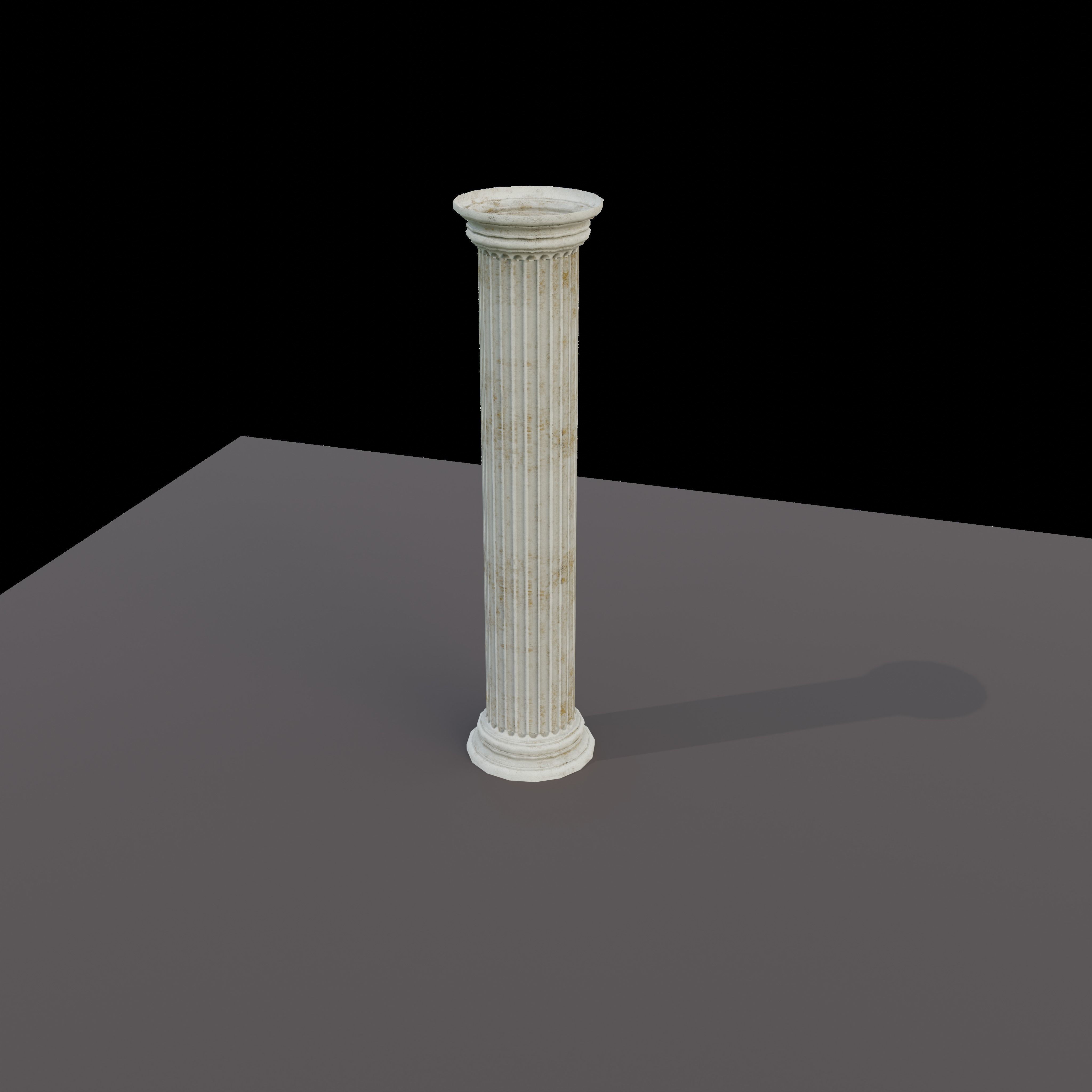 3D model Low Poly Castle Pilar 3d Model Game Ready Optimised 3D Pilar ...