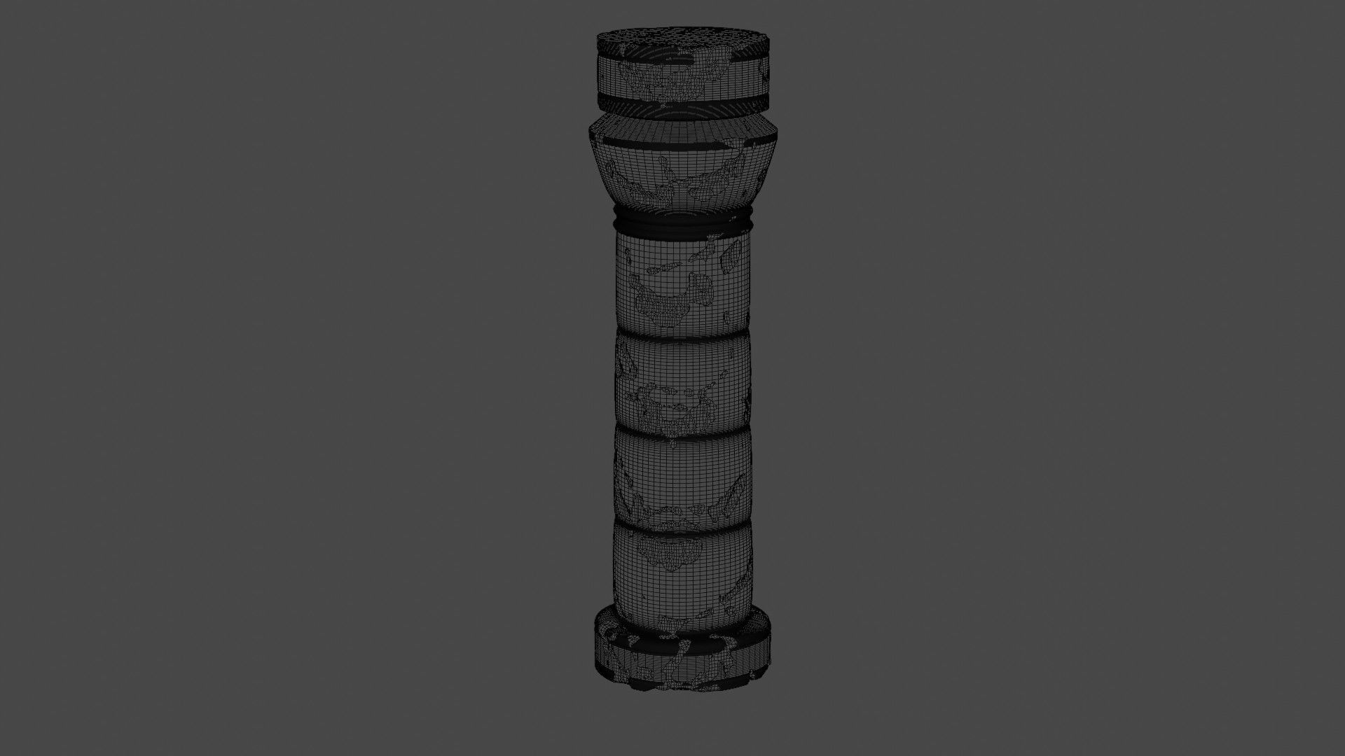 Egyptian Pillar Collection 3D model | CGTrader