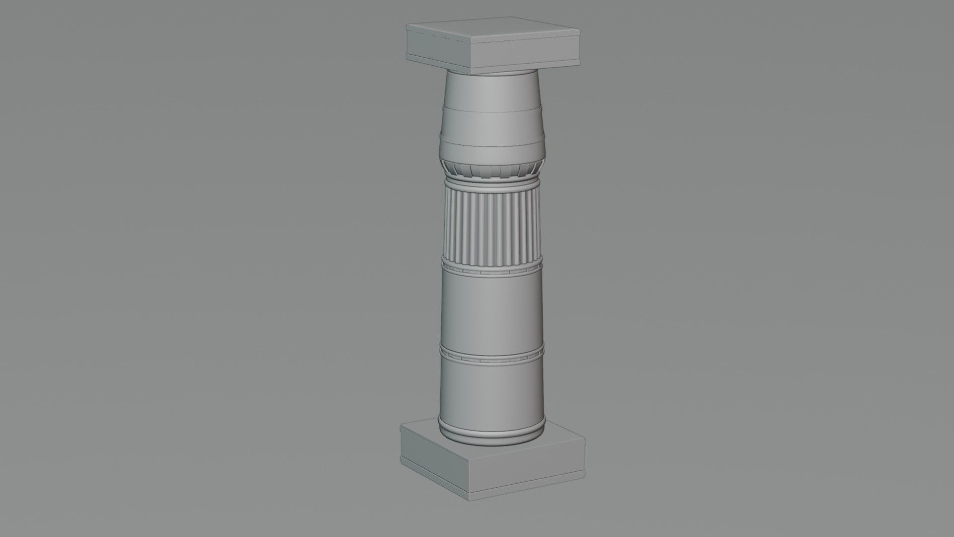 Egyptian Pillar Collection 3D model | CGTrader