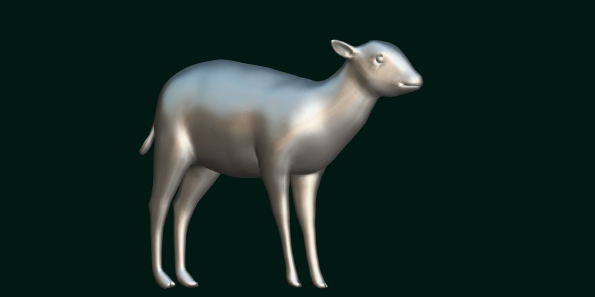 3D model Bongo Antelope Calf VR / AR / low-poly | CGTrader