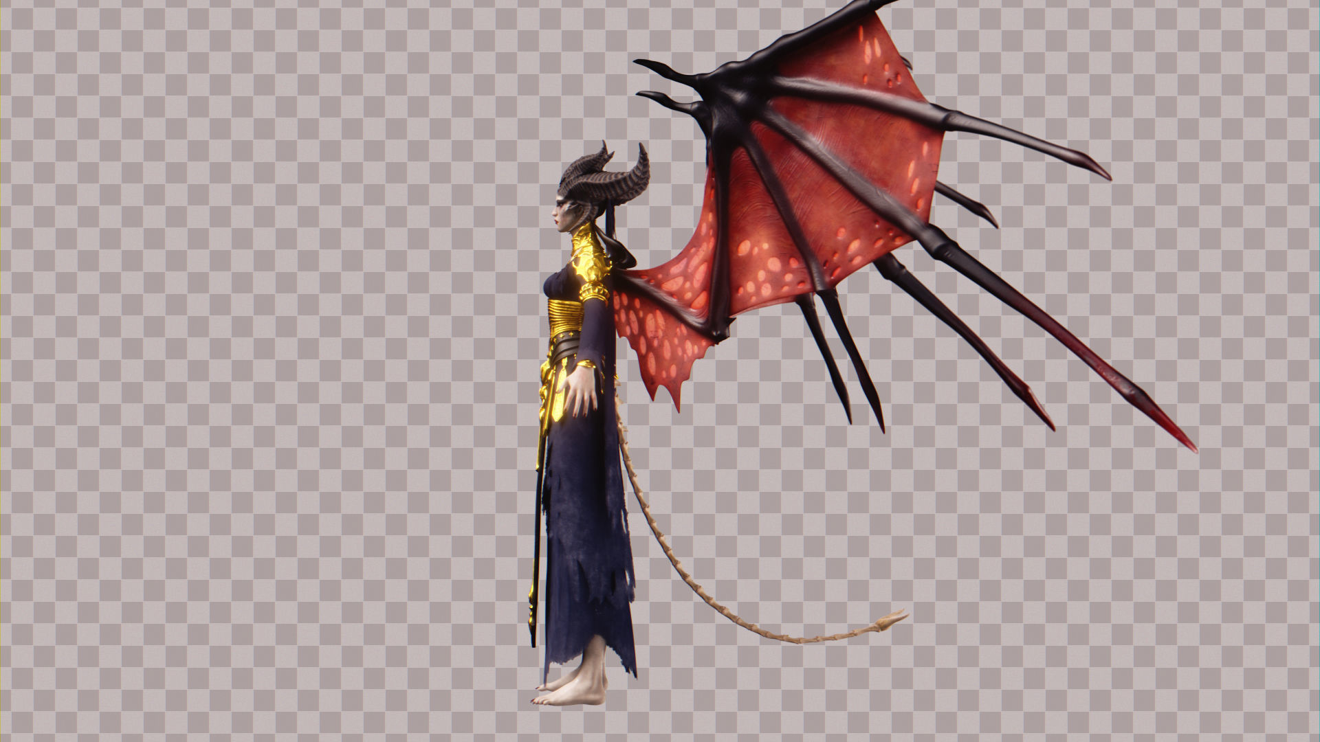 3D model Lilith from Diablo 4 VR / AR / low-poly | CGTrader