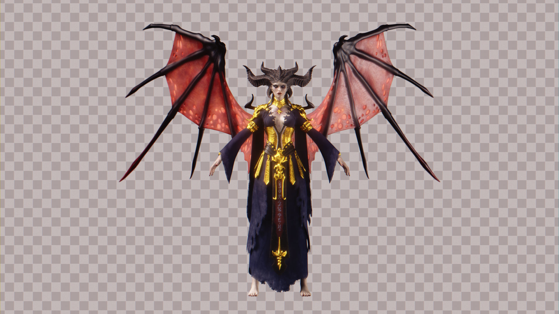3D model Lilith from Diablo 4 VR / AR / low-poly | CGTrader