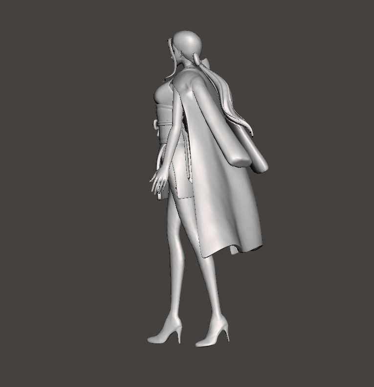 Nico Robin Wano Costume 3D Model 3D model 3D printable | CGTrader