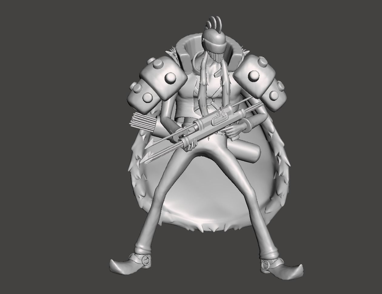 Duval masked One piece 3D Model 3D model 3D printable | CGTrader