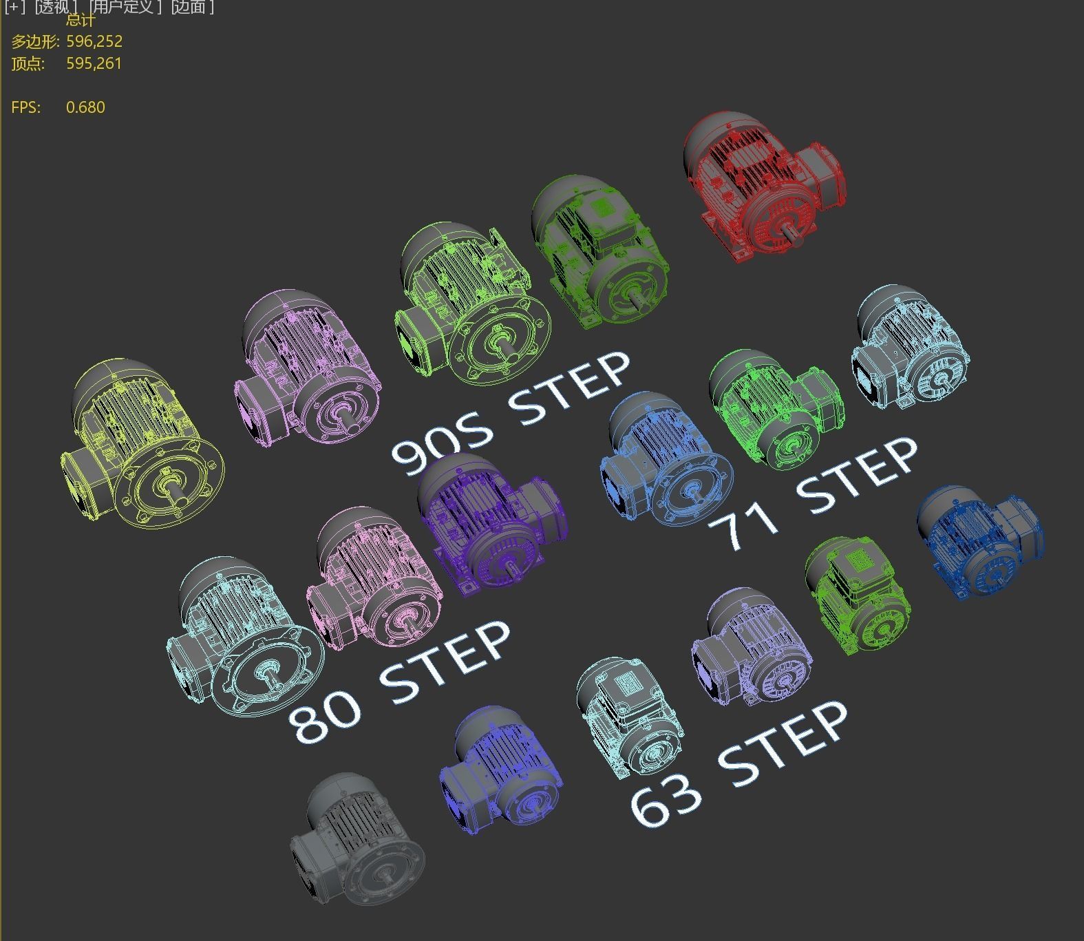 WEG motor model 3D model | CGTrader