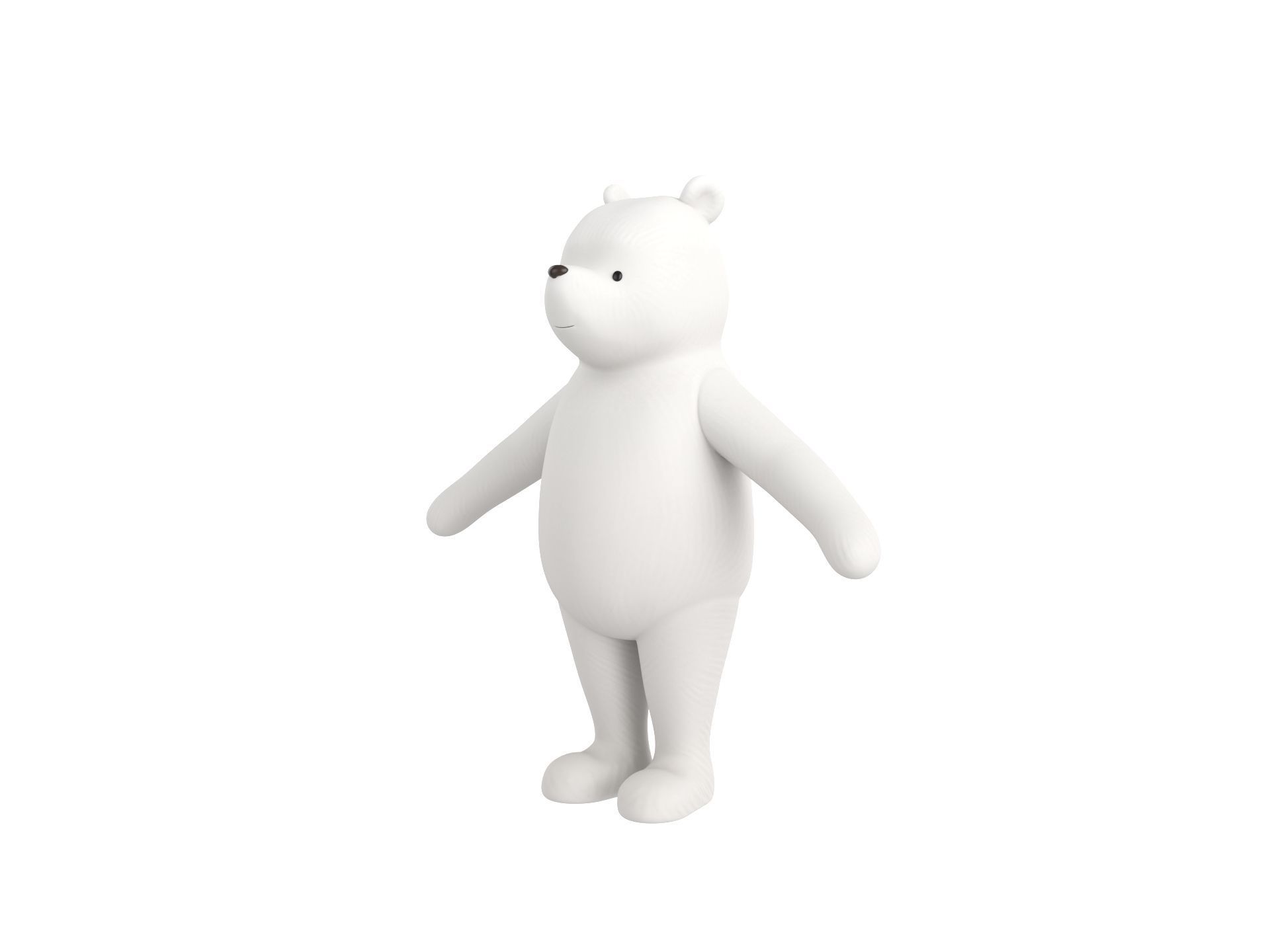 Character270 Classic Pooh 3D model | CGTrader