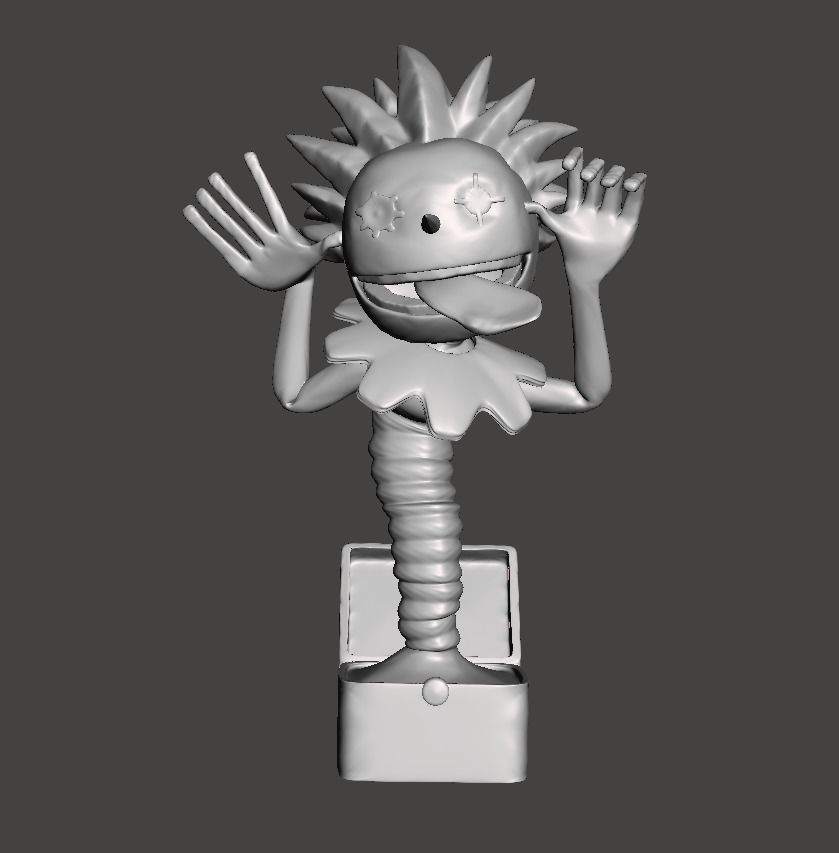 Jack in the Box One piece 3D Model 3D model 3D printable | CGTrader
