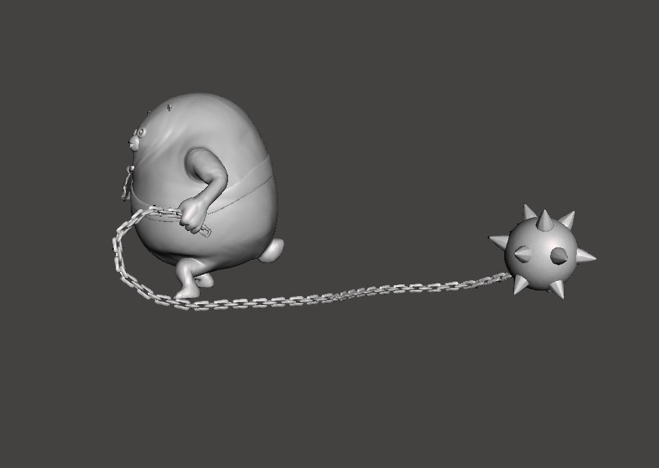 Zombie Panda Thriller Bark 3D Model 3D model 3D printable | CGTrader
