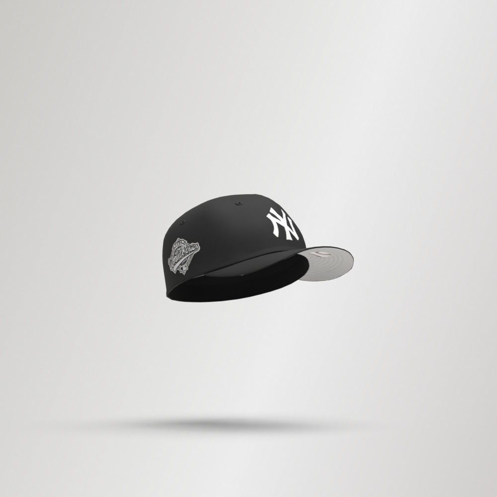 3D model New York Yankees CAP VR / AR / low-poly | CGTrader