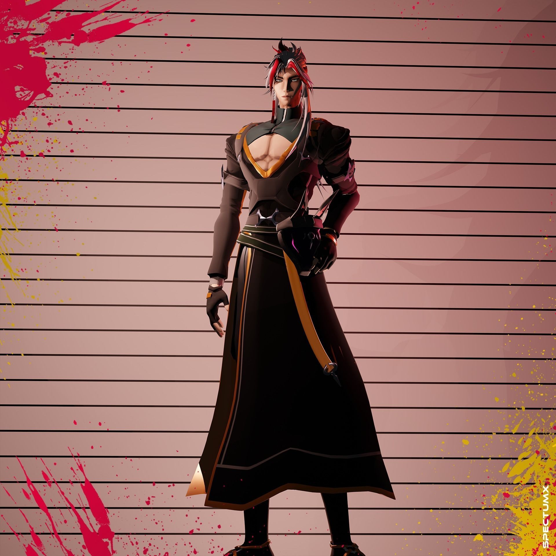 3D model Yone Heartsteel skin League of Legends VR / AR / low-poly ...