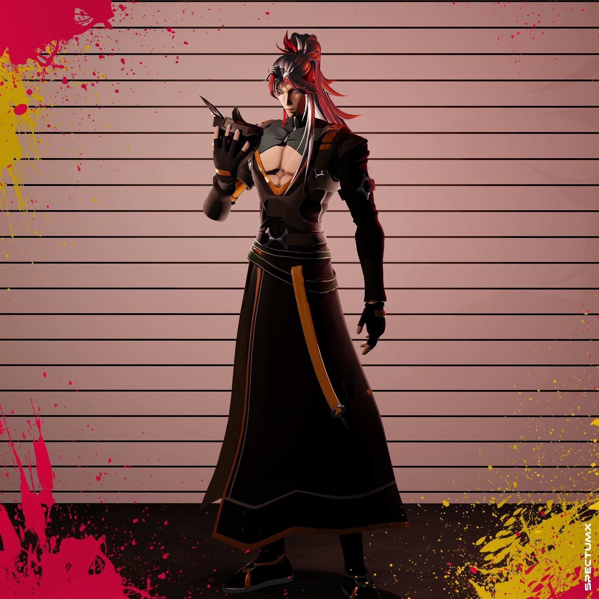 3D model Yone Heartsteel skin League of Legends VR / AR / low-poly ...