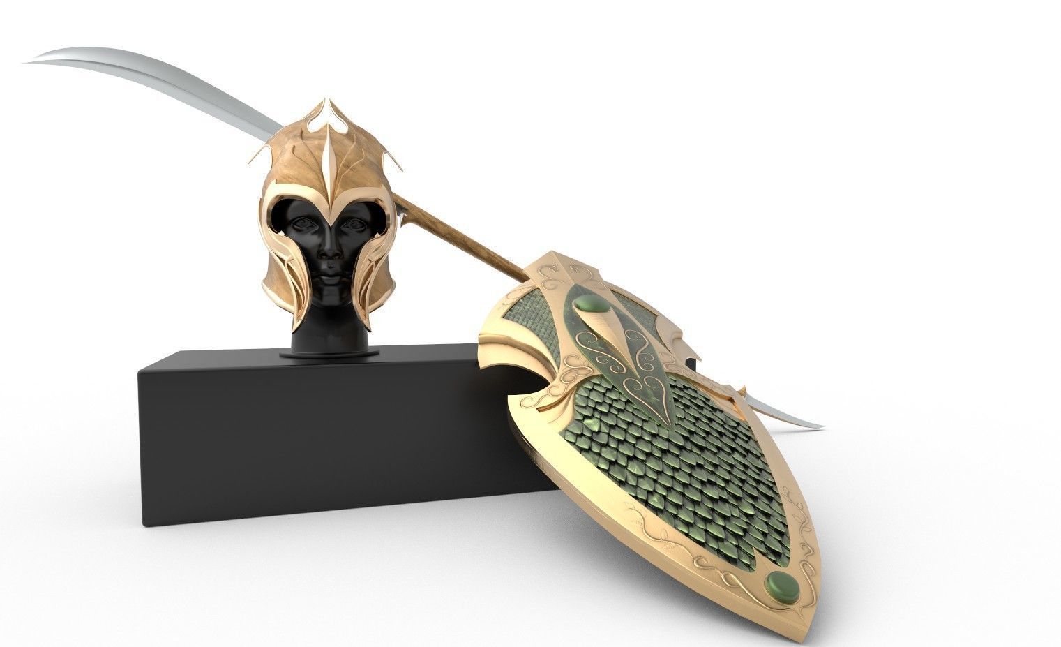 elvan Weapons 3D model | CGTrader