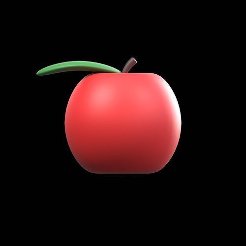 Apple 3D model | CGTrader