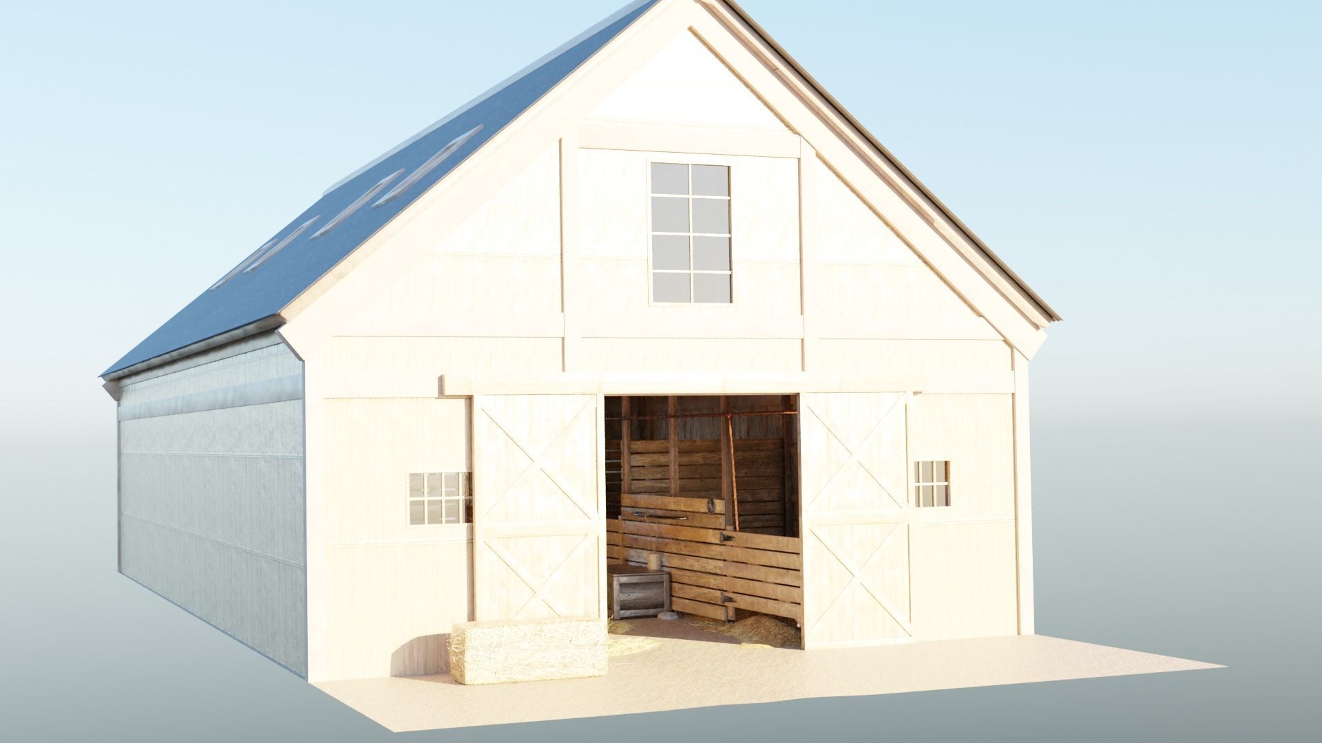 Barn Interior 3D model | CGTrader