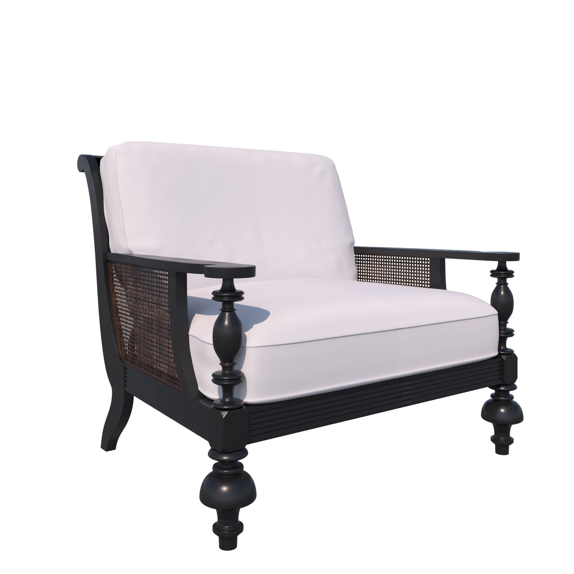 Hemingway Plantation Lounge Chair 3D model | CGTrader