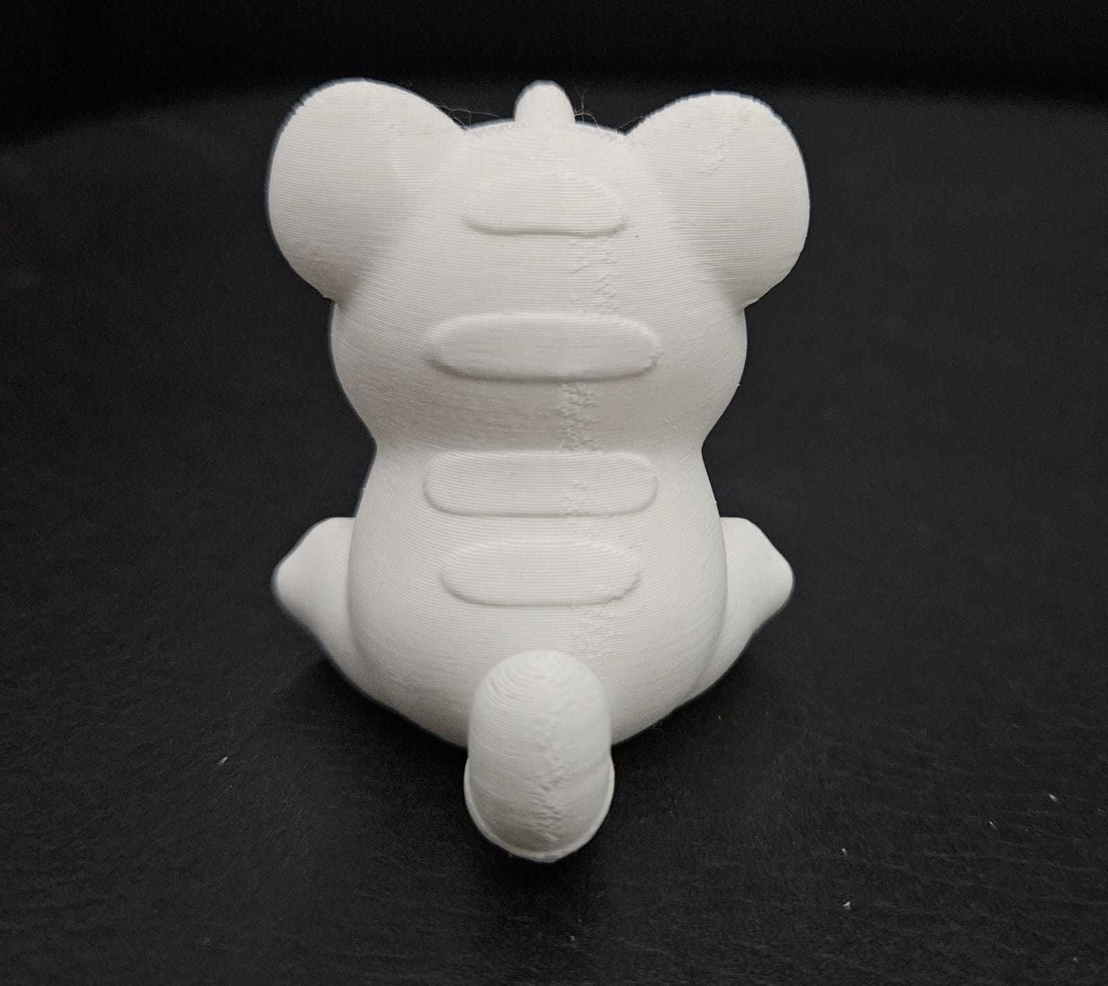 Cute Sitting Tiger 3D model 3D printable | CGTrader