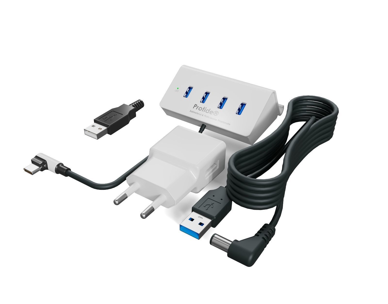 charger Data cable 3D model | CGTrader
