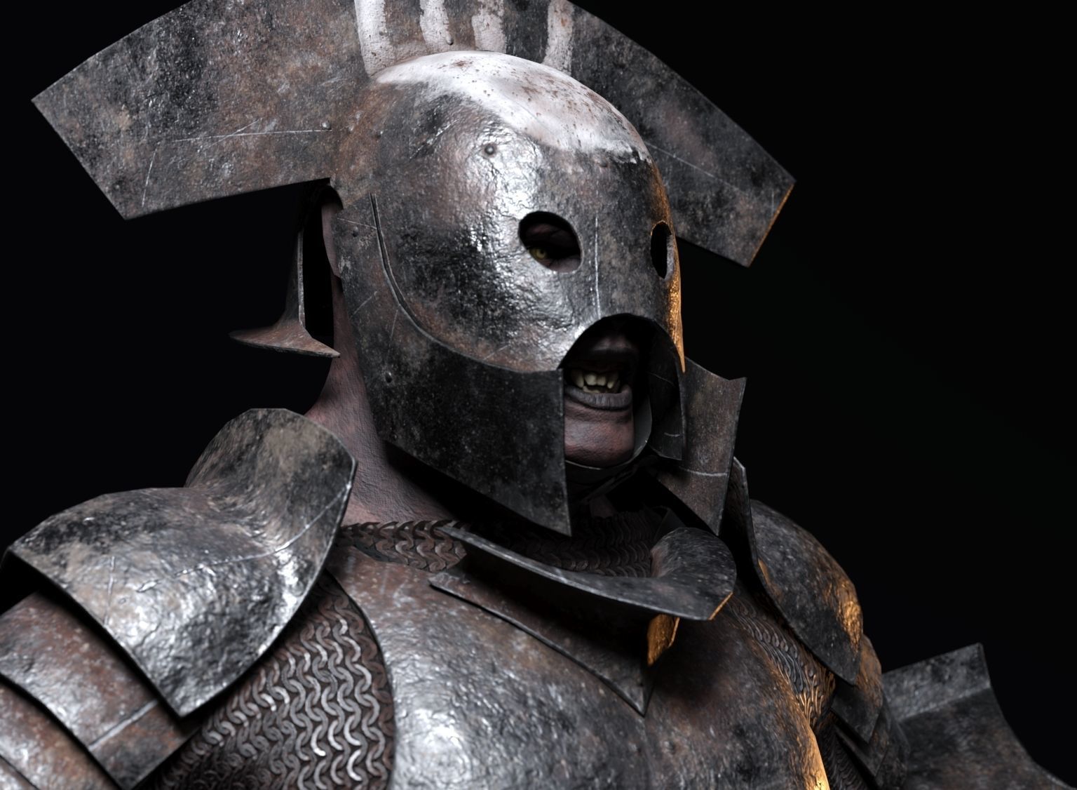 3D model Uruk-Hai Helms Deep VR / AR / low-poly | CGTrader
