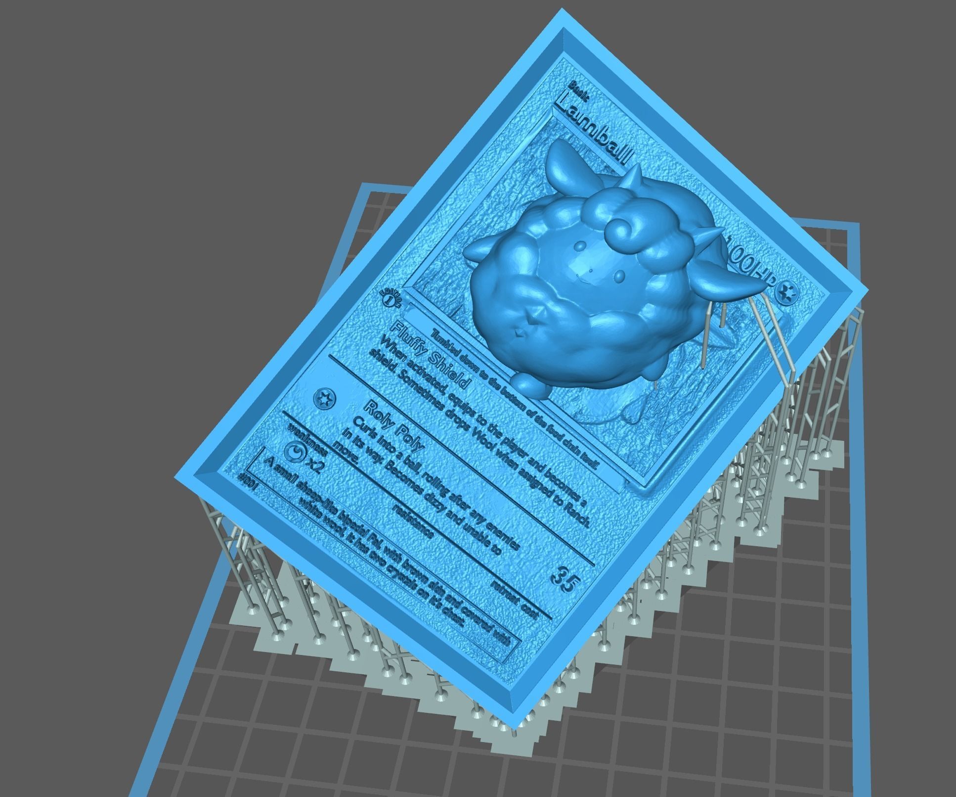 Lamball The Palworld Pal 3D 4D Custom Model 3D model 3D printable ...