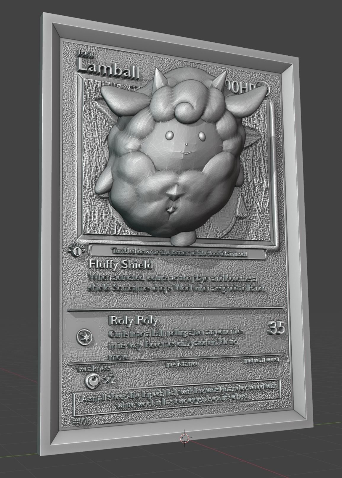 Lamball The Palworld Pal 3D 4D Custom Model 3D model 3D printable ...