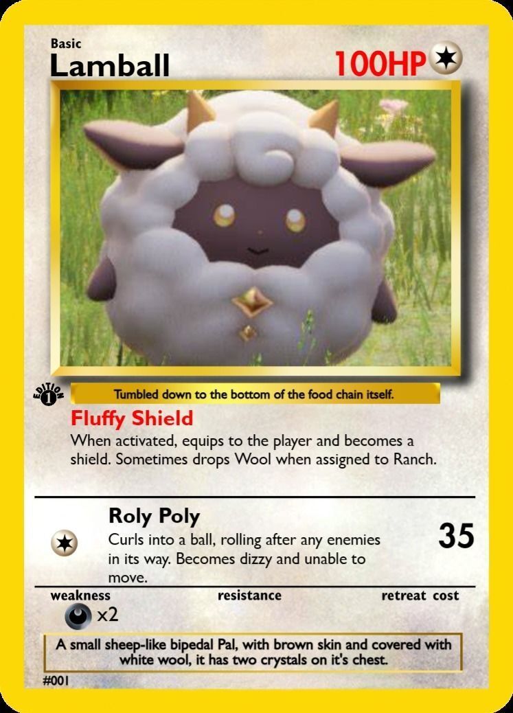 Lamball The Palworld Pal 3D 4D Custom Model 3D model 3D printable ...