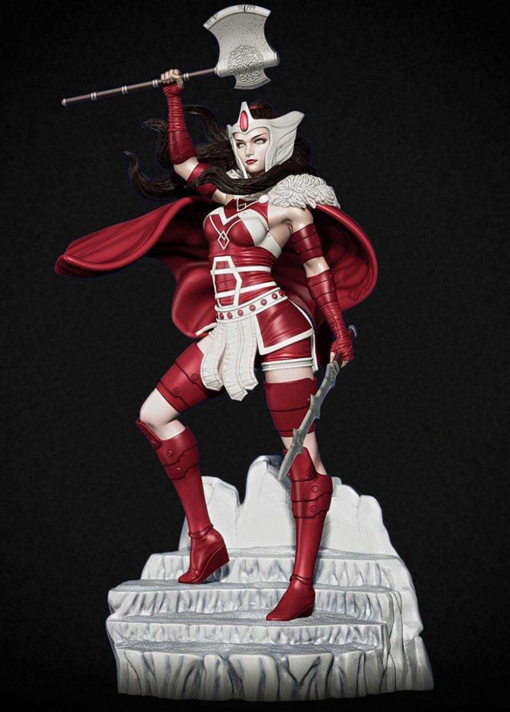Lady Sif 3D Model Ready to Print 3D model 3D printable | CGTrader