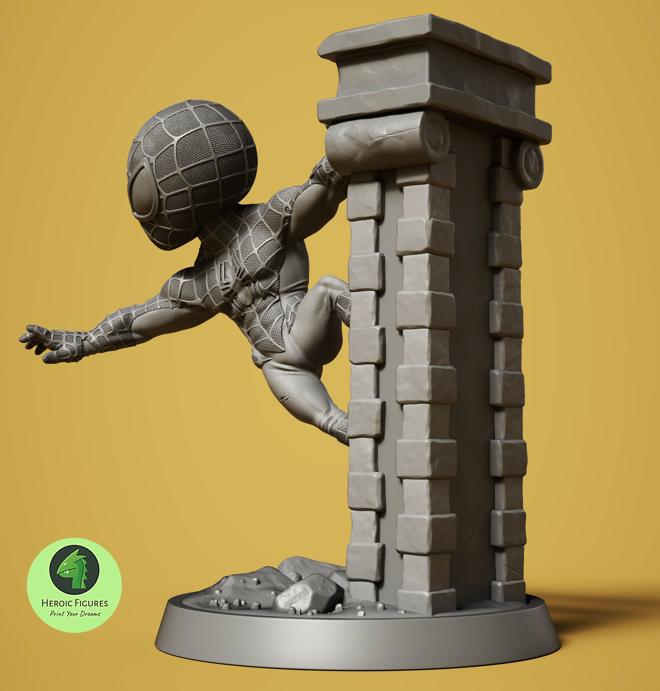 Spiderman - Stylized 3D model 3D printable | CGTrader