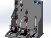 Grundfos DDA Pump Duplex Chemical Dosing Skid System 3D model | CGTrader