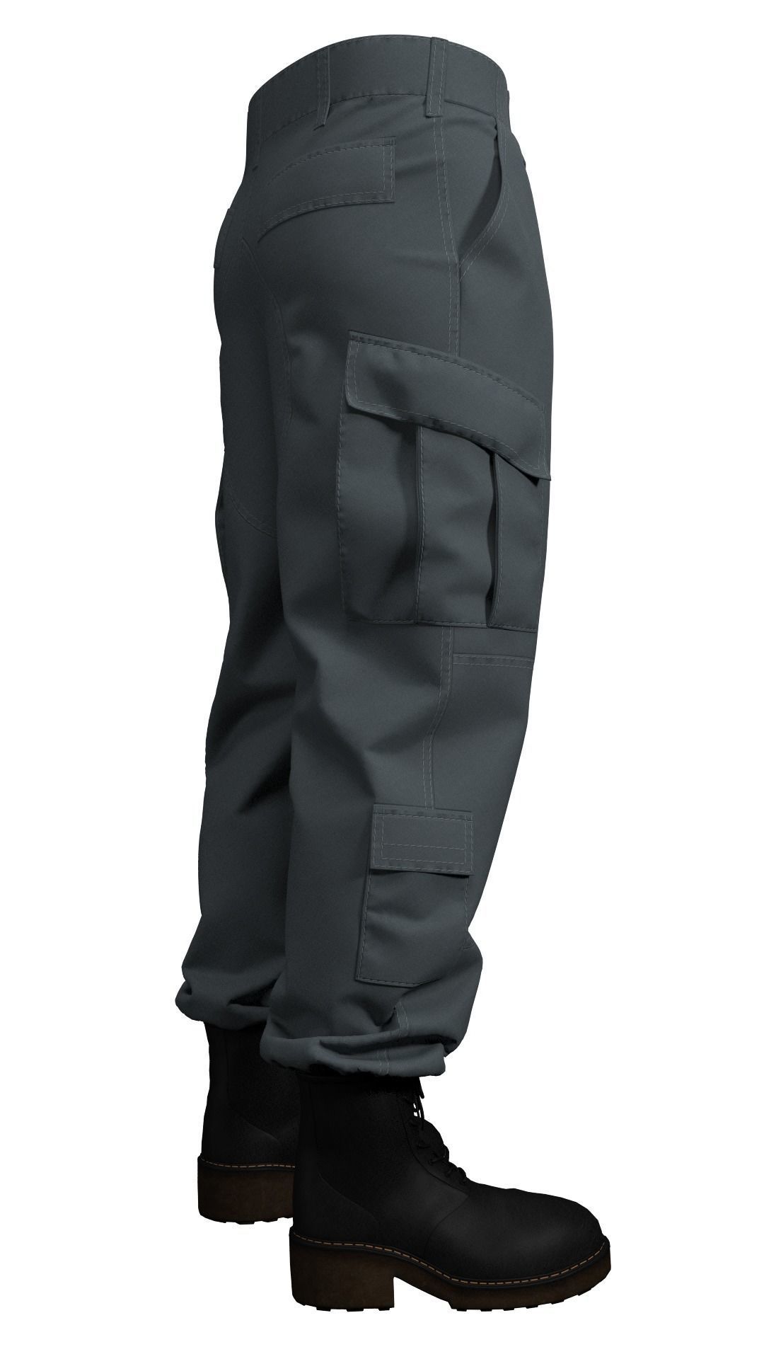 ACU Army Combat Uniform Pants - Marvelous Designer 3D model 3D model ...