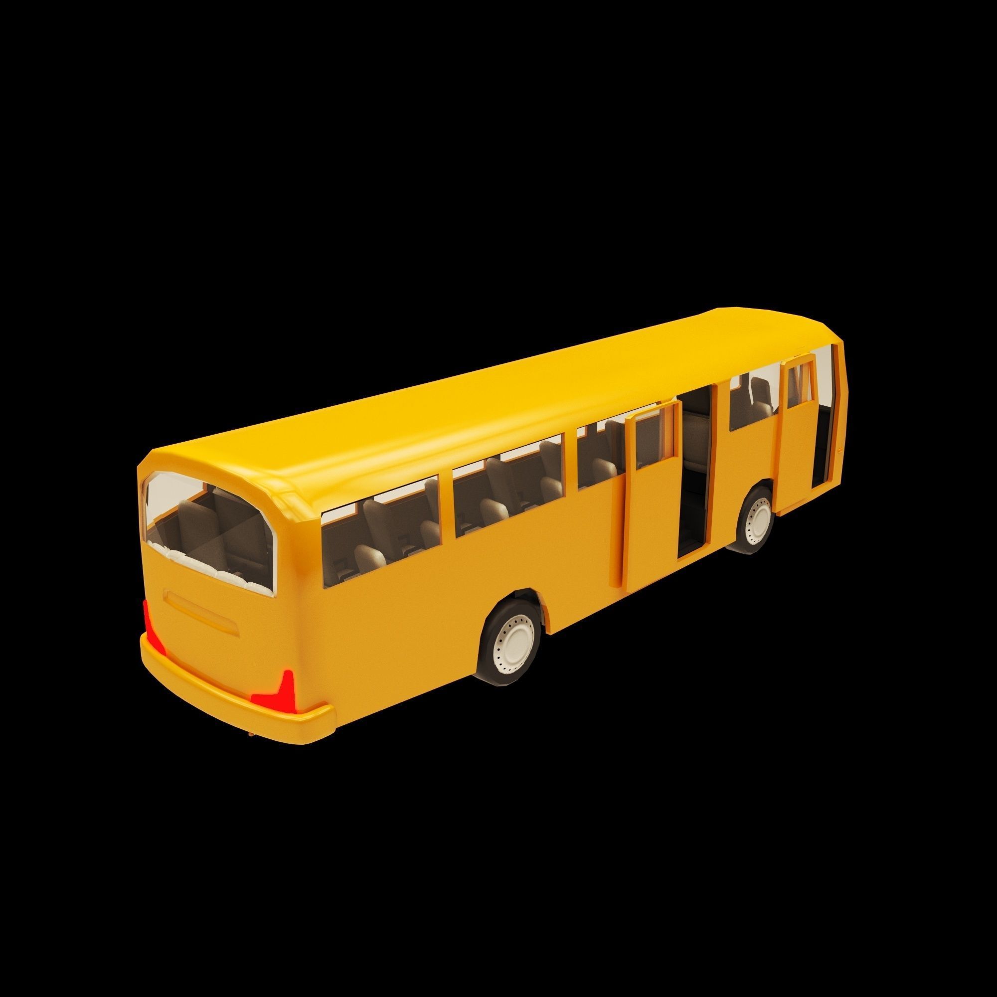 Bus auto 3D model | CGTrader