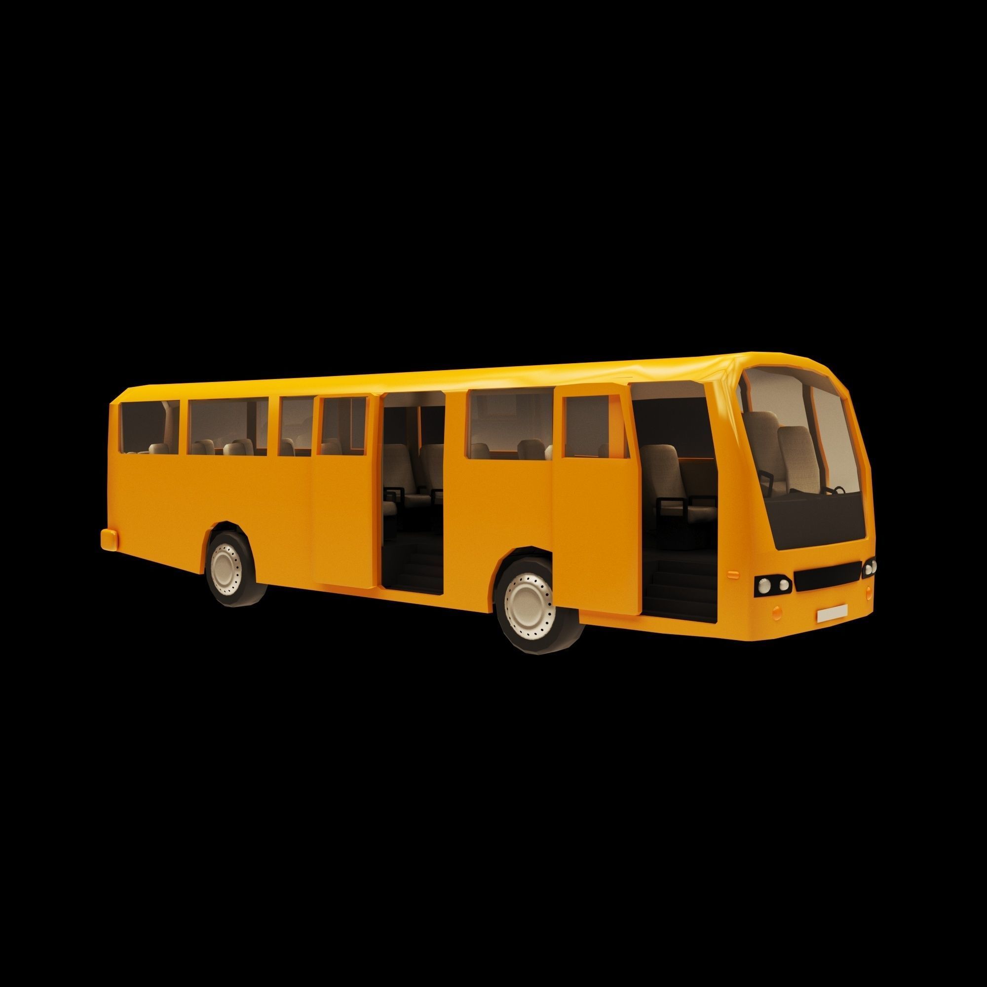Bus auto 3D model | CGTrader
