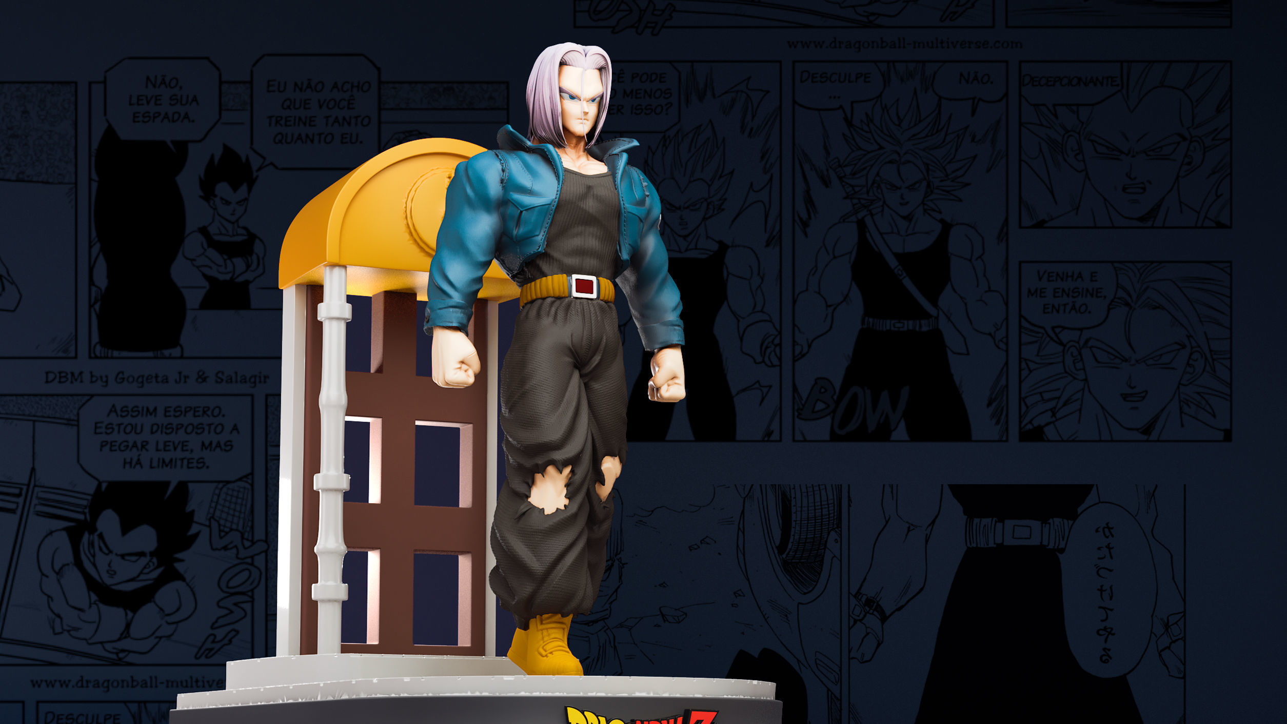 Trunks time 3D model 3D printable | CGTrader
