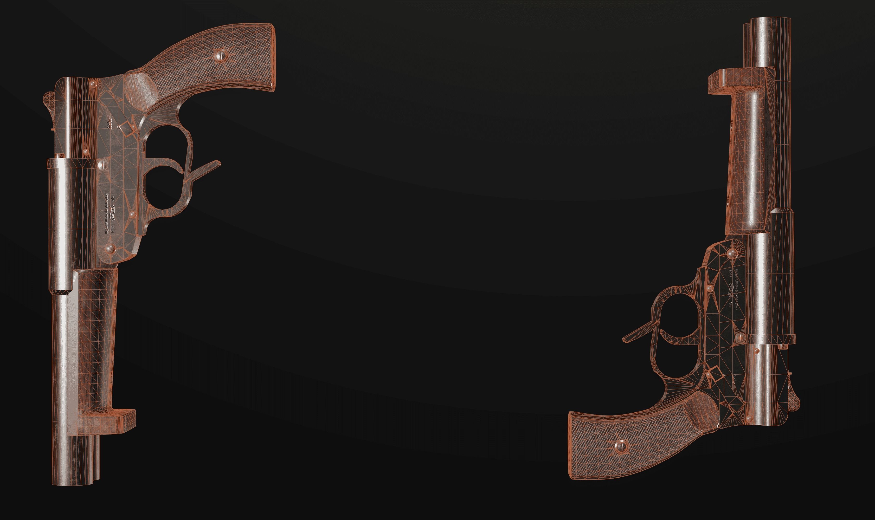 Walther Model SLD free VR / AR / low-poly 3D model | CGTrader